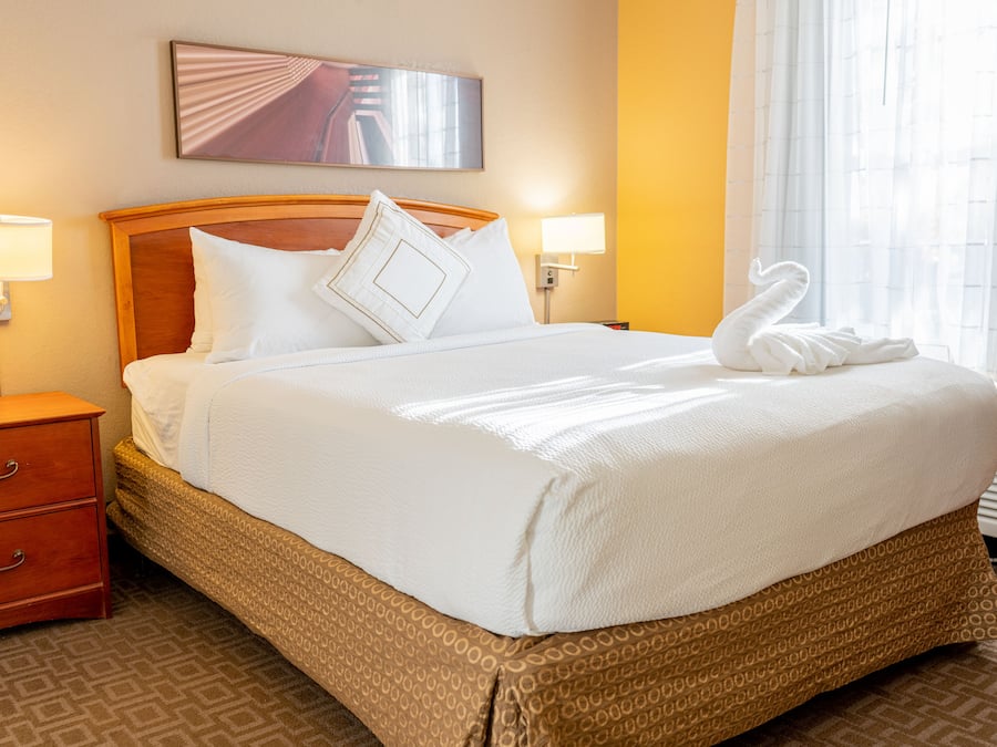 Camas de colchão pillowtop, secretária