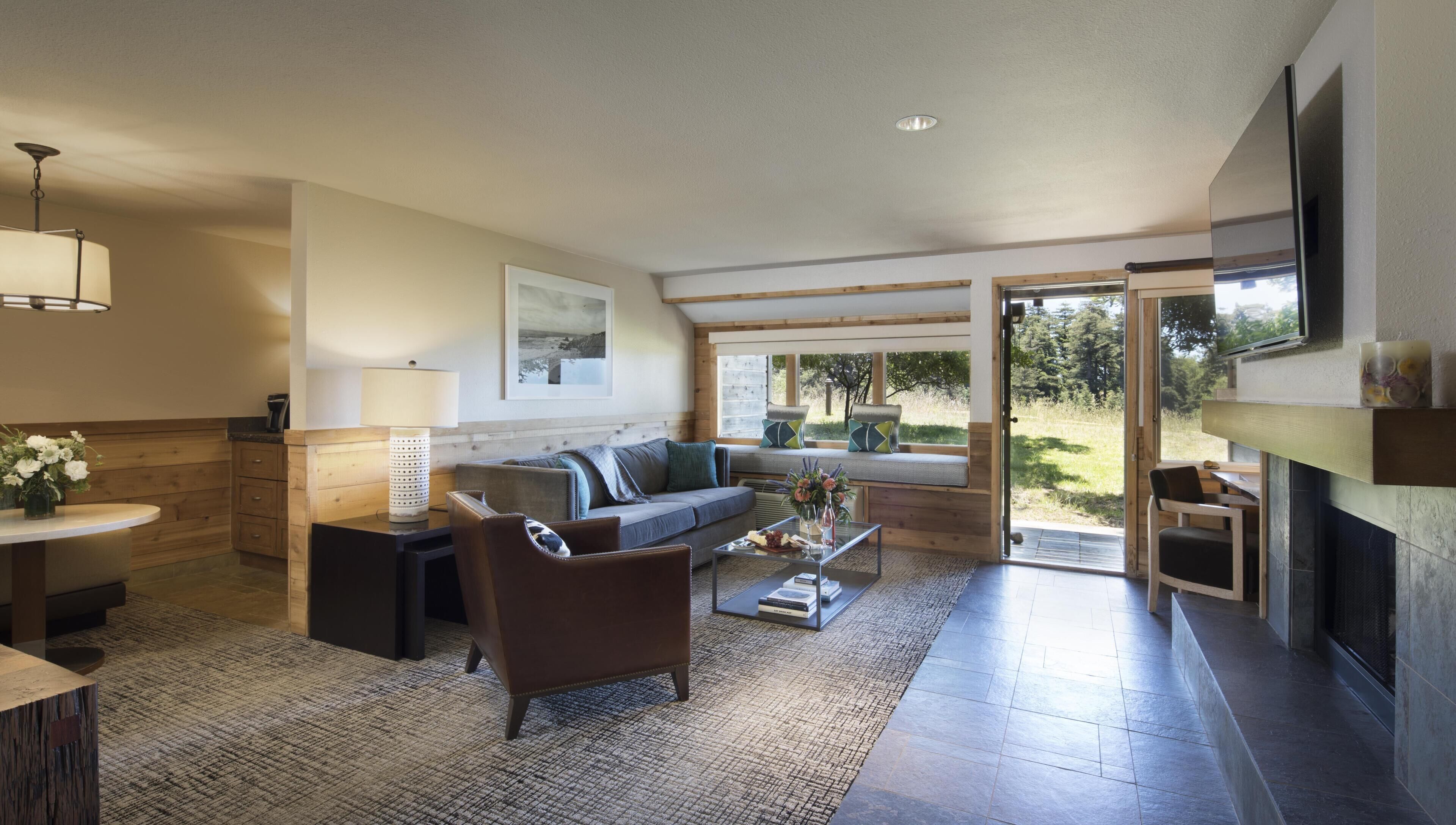 Villa, 1 cama king-size (Big Sur) | Roupa de alta qualidade, minibar, cofre no quarto, secretária 