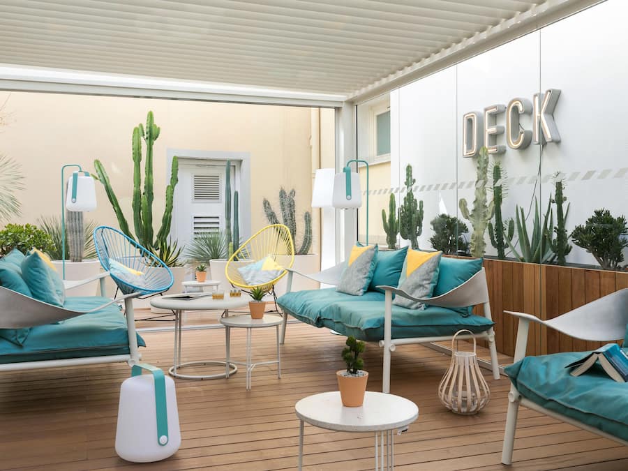 Sala de estar do lobby