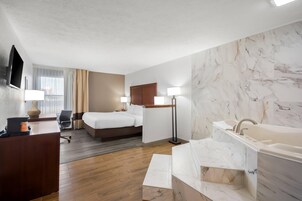 Quarto solteiro básico, 1 cama King, para não fumantes | Roupas de cama de algodão egípcio, roupas de cama premium