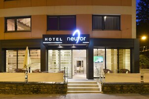 Entrada do alojamento