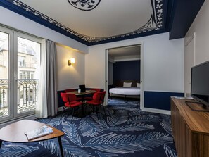 Apartamento, 1 quarto | Cofre no quarto, secretária, quartos insonorizados 
