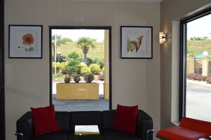 Sala de estar do lobby