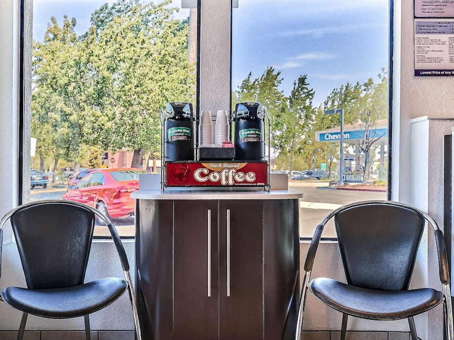 Sala de estar do lobby