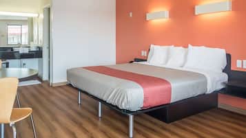Wi-Fi de cortesia, roupa de cama