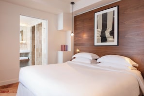 Junior Suite Executive | Roupa de alta qualidade, minibar, cofre no quarto 
