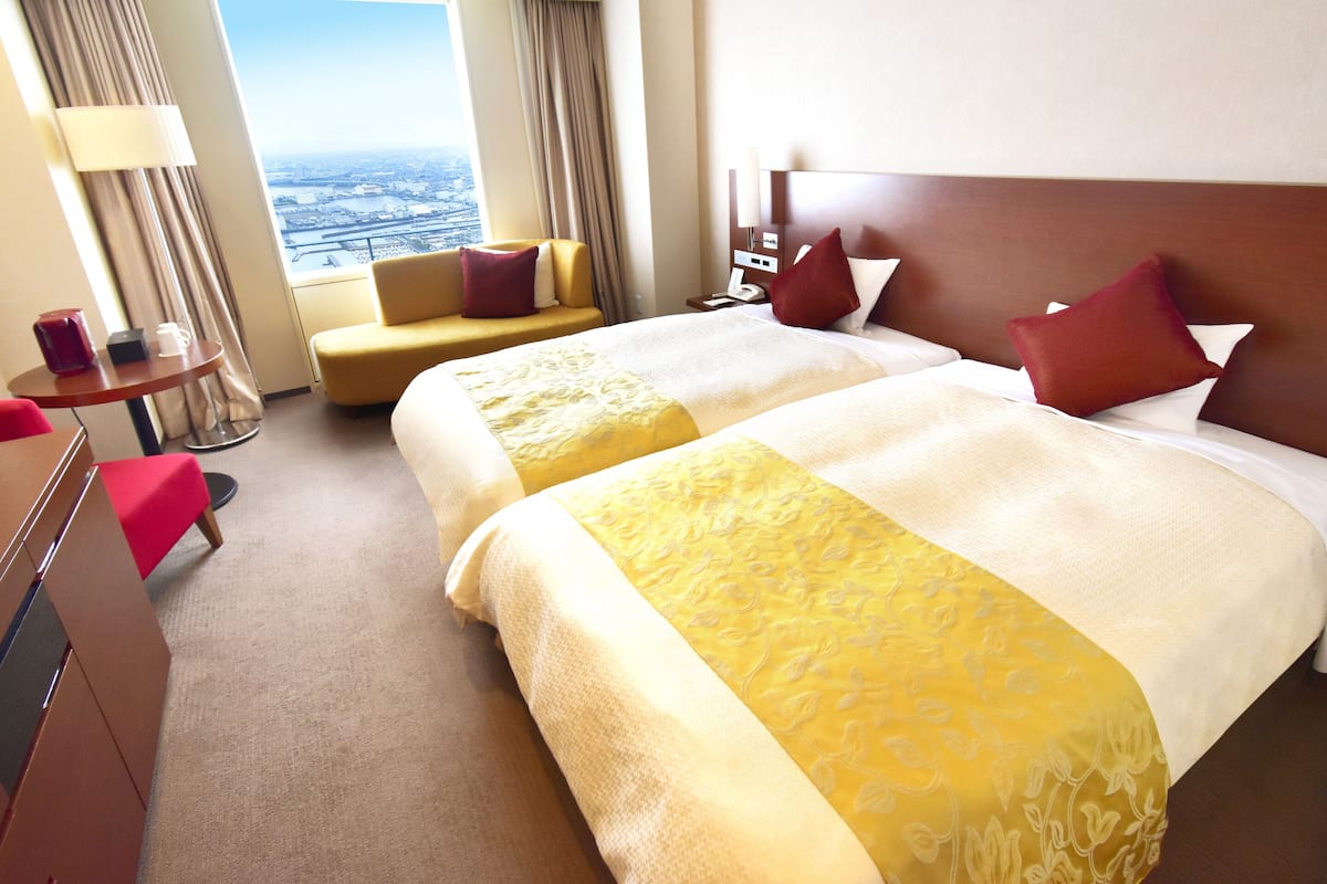 Quarto Twin Superior, não fumadores (Premier) | Edredões de penas, cofre no quarto, cortinas/cortinados opacos