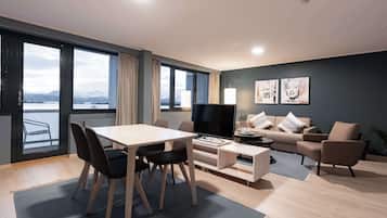 Suite (Master) | Cofre no quarto, Wi-fi grátis, roupa de cama fornecida