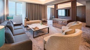 Suite, 1 cama king-size (Prestige) | 1 quarto, roupa hipoalergénica, minibar, cofre no quarto