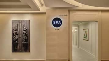Sala(s) para tratamentos a casais, sauna, banheira de hidromassagem