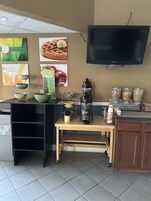 Serviço de café