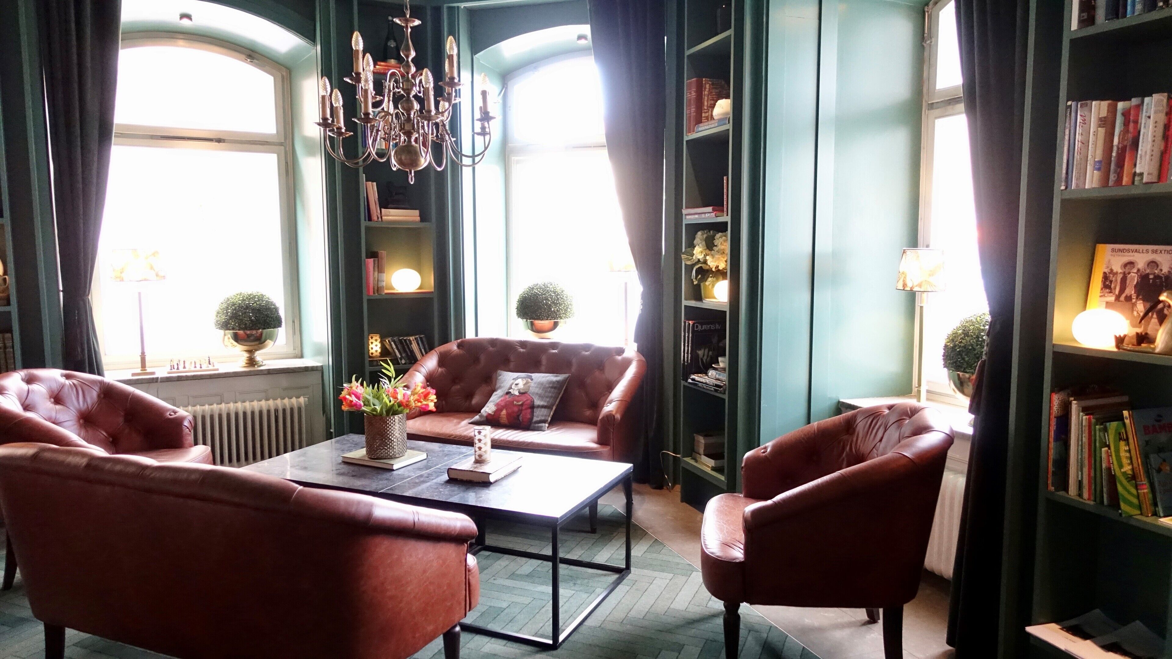 Sala de estar do lobby