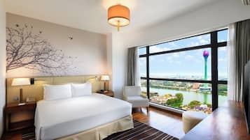 Suite Empresarial, 2 quartos | Cofre no quarto, cortinas/cortinados opacos, quartos insonorizados
