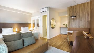 Quarto superior | Frigobar, cofres nos quartos, cortinas blackout, Wi-Fi de cortesia