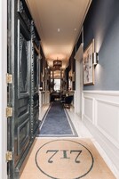 Entrada do alojamento