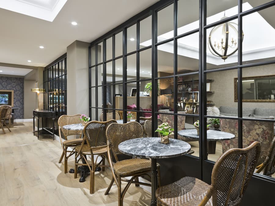 Sala de estar do lobby