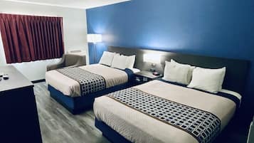Quarto com Duas Camas Não Fumadores | Cortinas/cortinados opacos, quartos insonorizados