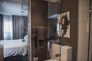 Quarto Superior, 1 cama de casal | Secretária, ferro/tábua de engomar, berços/camas para crianças, Wi-fi 