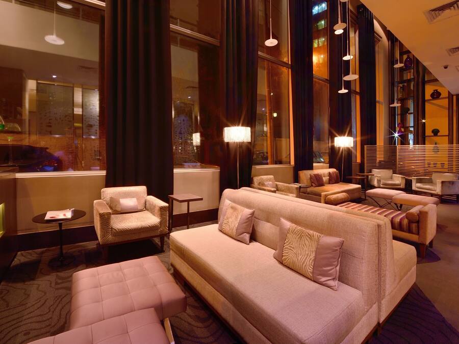 Sala de estar do lobby