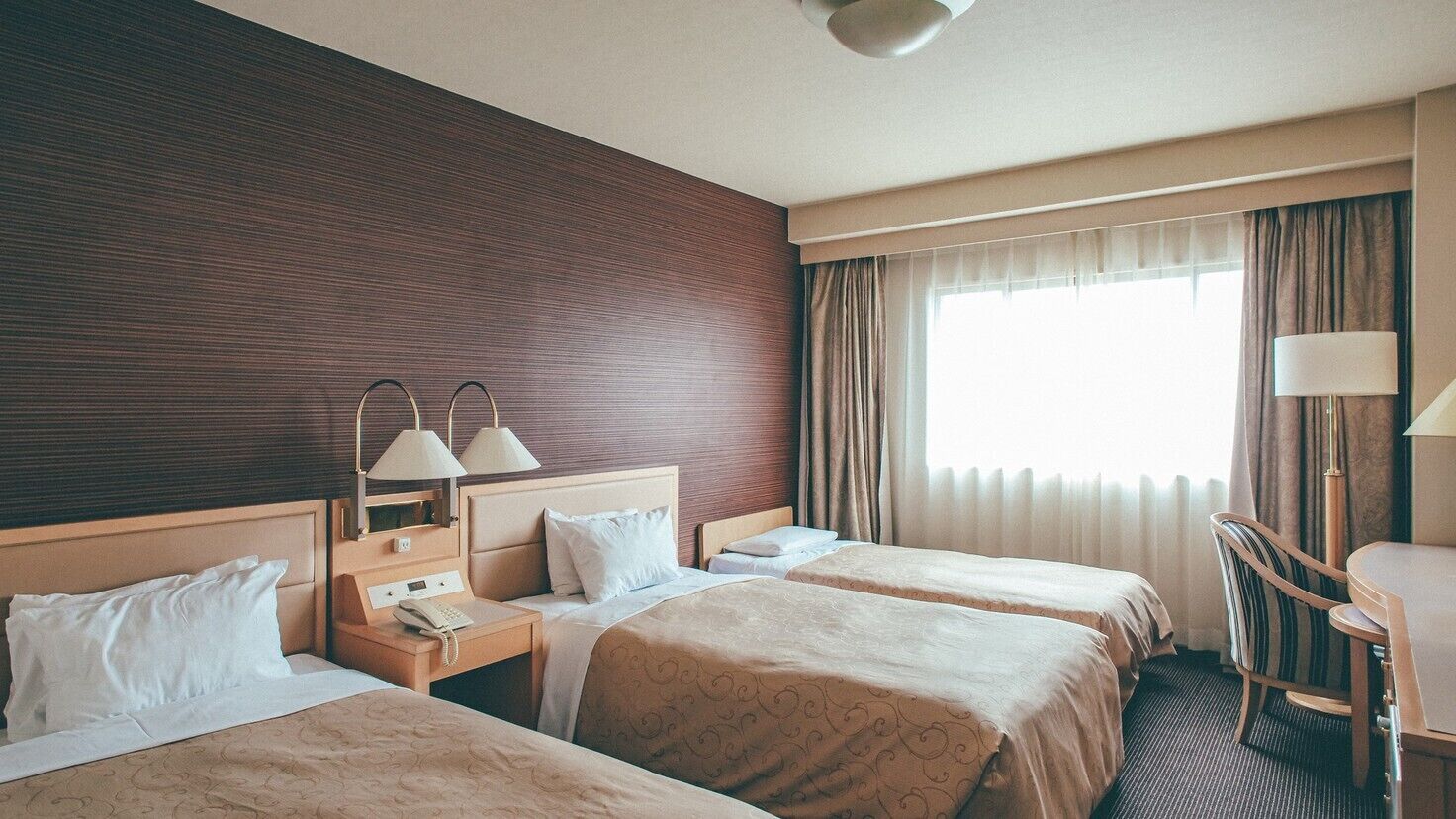 Roupa de alta qualidade, secretária, cortinas/cortinados opacos 