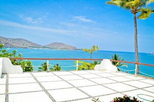 Gran Terraza vista Mar, 2 camas de matrimonio | Sacada