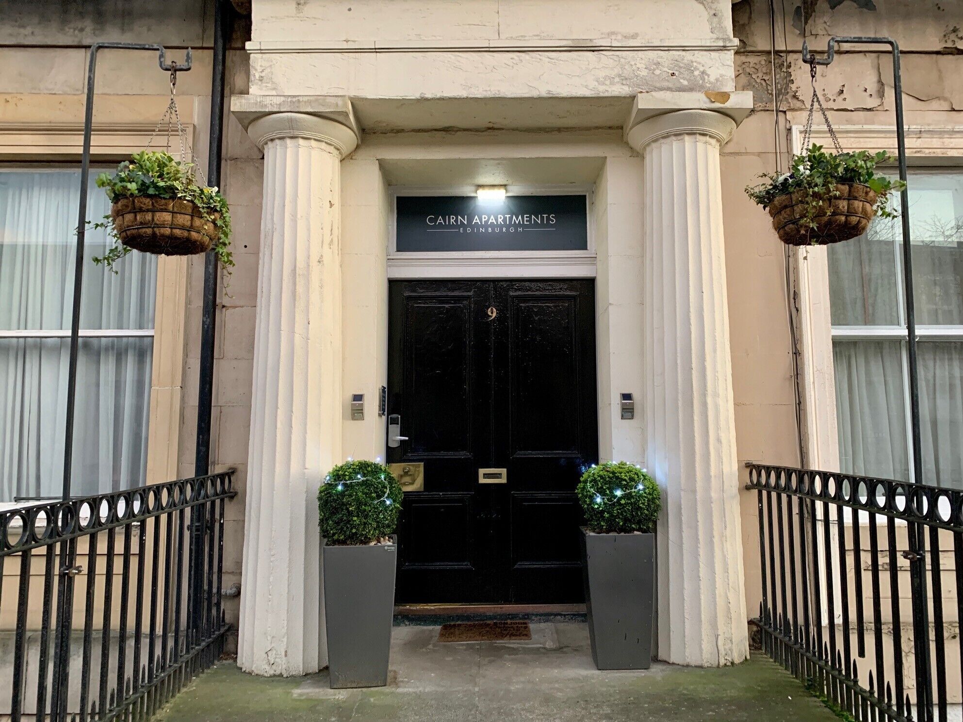 Fachada da propriedade