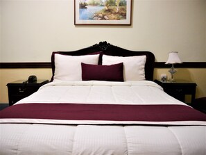 Original Standard Queen Room - Ground Floor | Roupa de alta qualidade, camas de colchão Select Comfort 