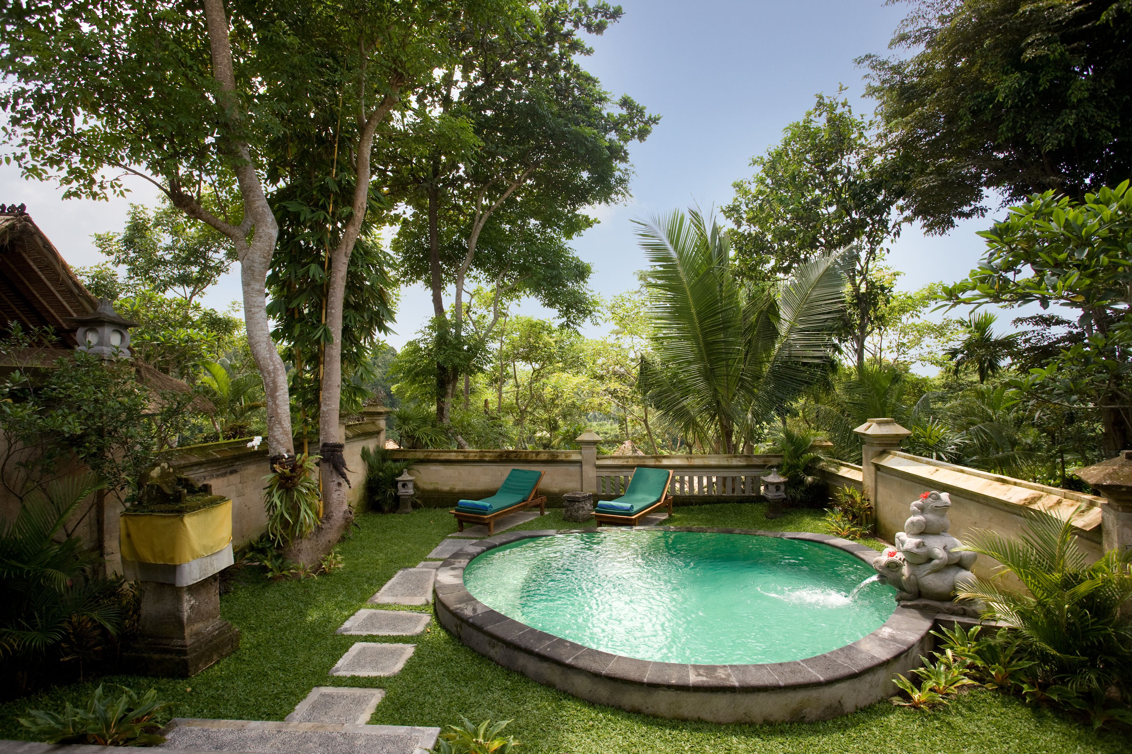 Villa, 1 quarto, piscina privativa, vista para o jardim (1x Floating B'fast for 3 Night Stay) | Vista do quarto