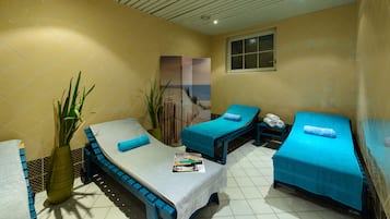 Tratamentos faciais, reflexologia, salas de massagem/tratamento