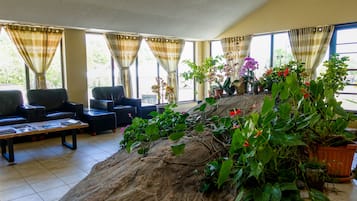 Sala de estar do lobby