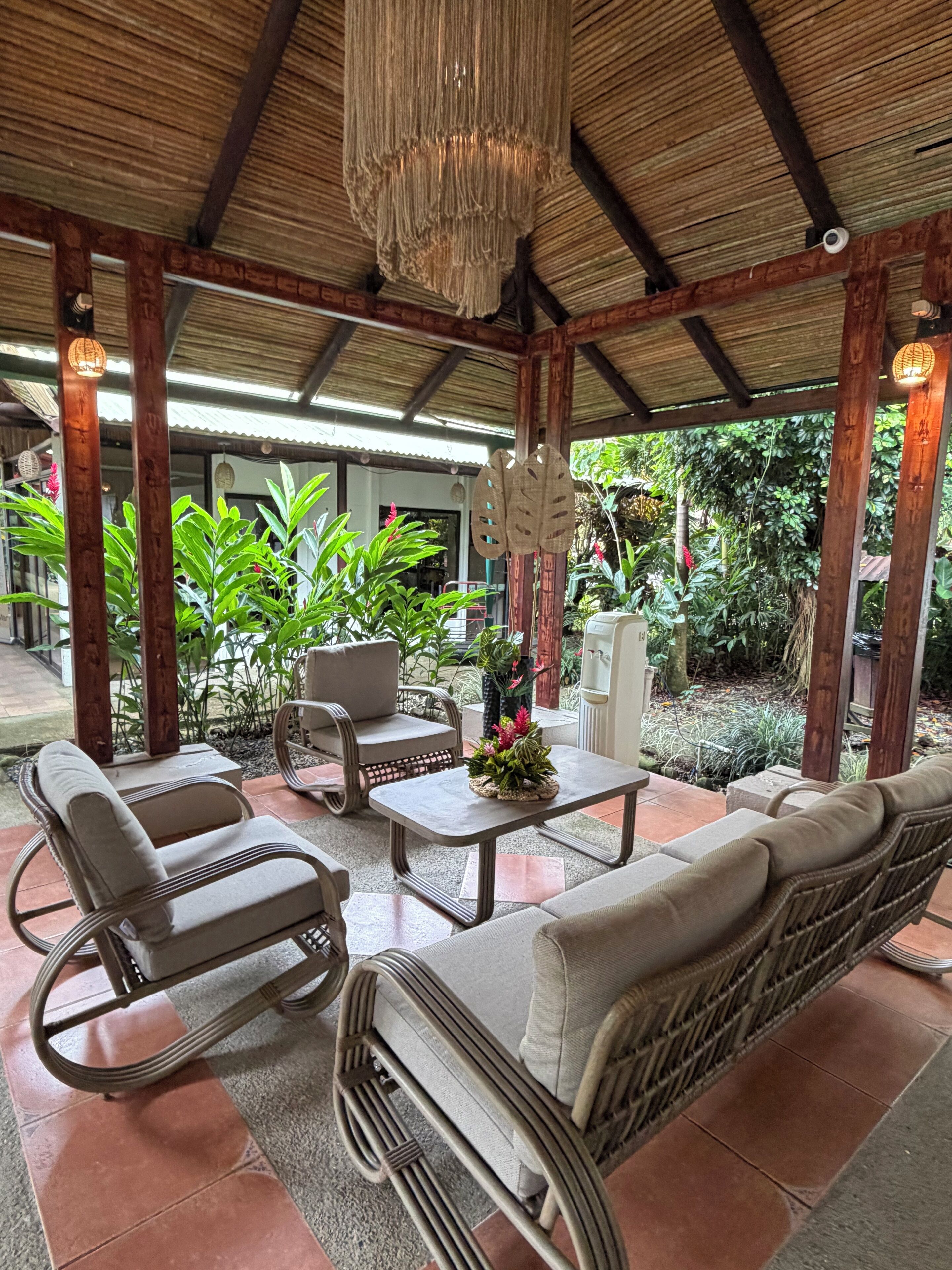 Sala de estar do lobby