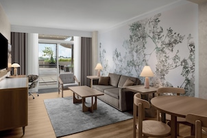 Suíte grand, 1 cama King (with Terrace Access) | Terraço/pátio