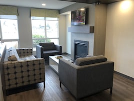 Sala de estar do lobby