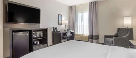 1 quarto, camas com colchões pillow-top, cofres nos quartos