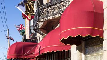 Entrada do alojamento