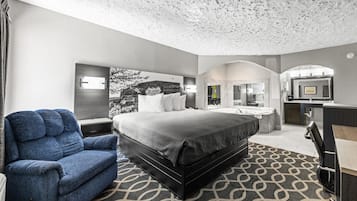 Suite Deluxe, 1 cama king-size, não fumadores | Secretária, secretária adequada para computadores portáteis