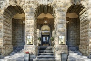 Entrada do alojamento