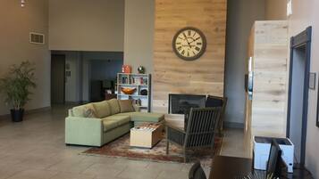 Sala de estar do lobby