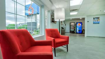 Sala de estar do lobby