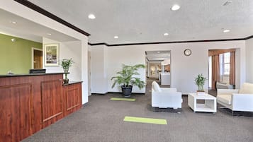 Sala de estar do lobby