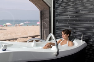 Sauna, banheira de hidromassagem, banho turco, fontes termais/minerais