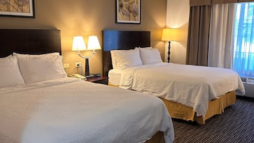 1 quarto, roupas de cama premium, cofres nos quartos, escrivaninha