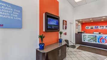 Sala de estar do lobby