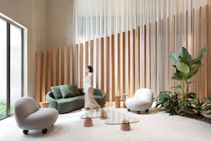 Sala de estar do lobby