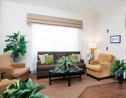 Sala de estar do lobby