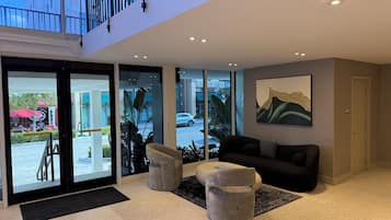 Sala de estar do lobby