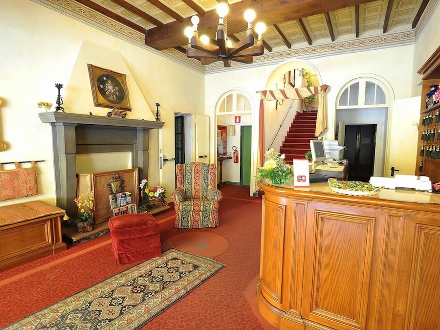 Sala de estar do lobby