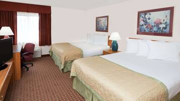 Quarto Standard, 2 camas queen-size | Secretária, ferro/tábua de engomar, Wi-fi grátis