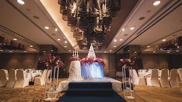 Área interna para casamento