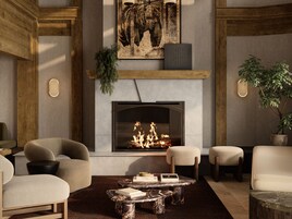 Sala de estar do lobby